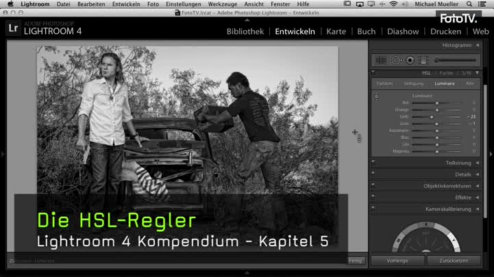Video: So bearbeitet Ihr gezielt einzelne Farben mit HSL in Lightroom 4. Video: So bearbeitet Ihr gezielt einzelne Farben mit HSL in Lightroom 4.