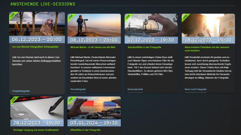 Ein paar Neuerungen auf FotoTV.de | FotoTV.