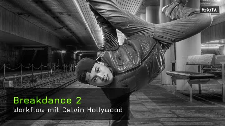 Video: Breakdance 2 Photoshop Project mit Calvin Hollywood