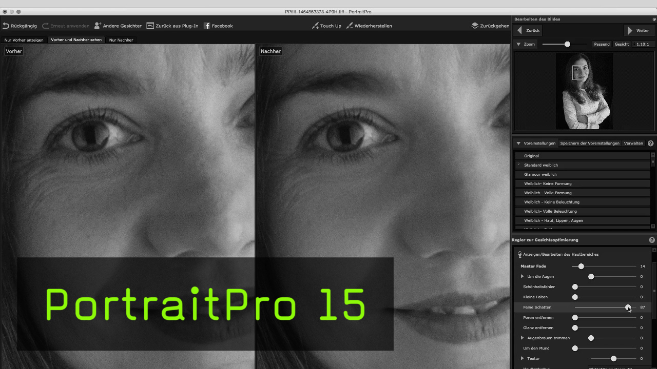 Video: PortraitPro 15 - Alternative zu Photoshop