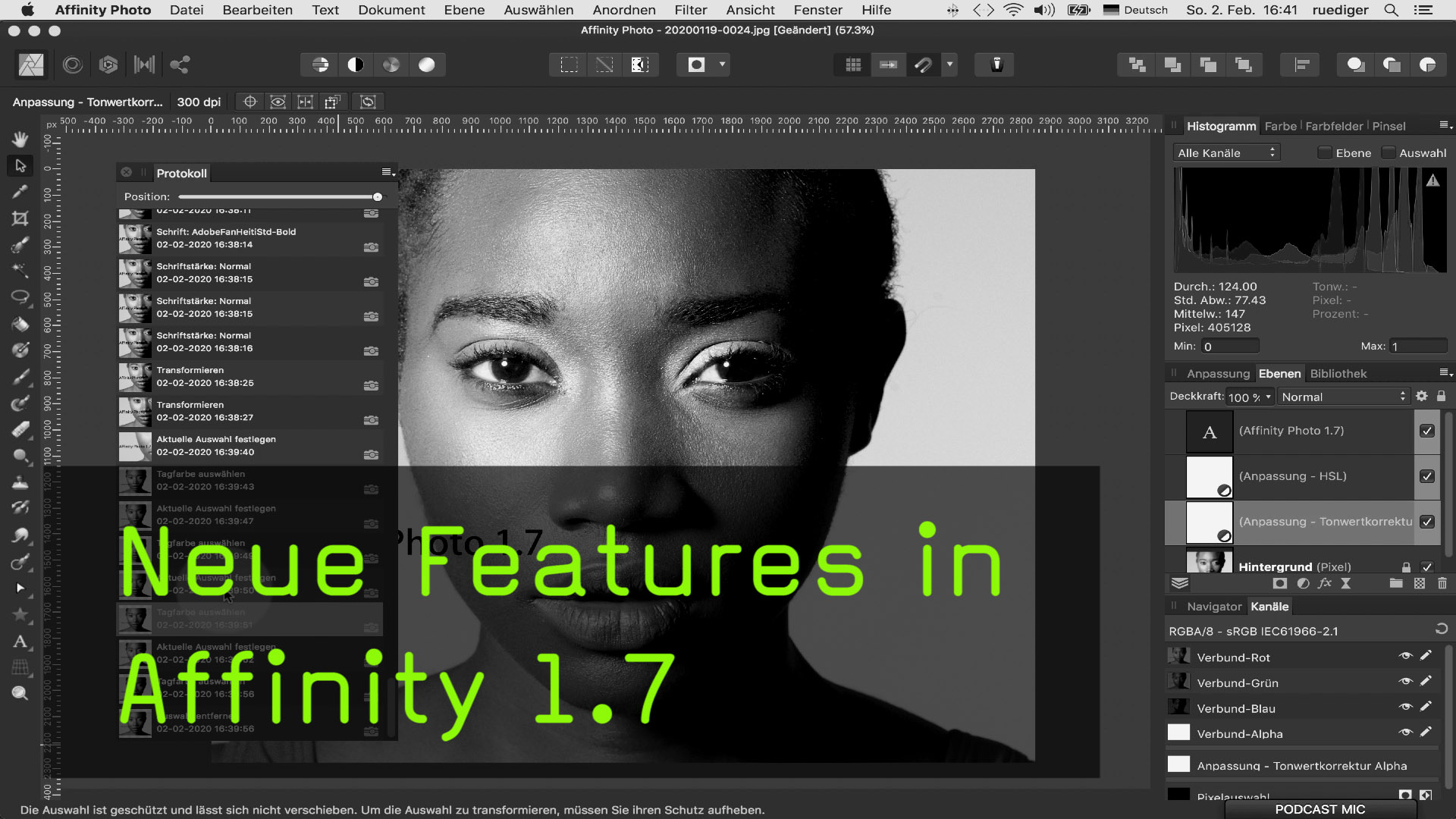 Video: Das bietet das neue Affinity Photo 1.7 Update