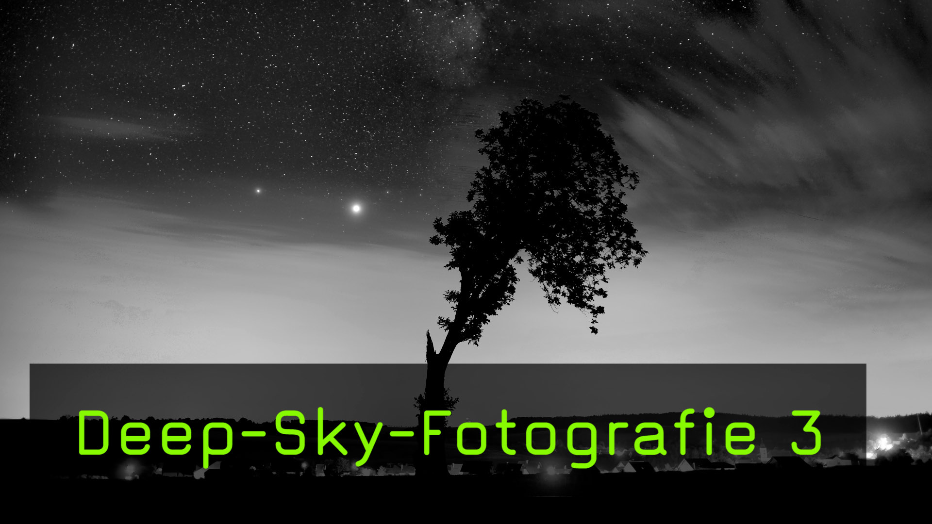 Video: Deep Sky Fotografie Nachbearbeitung mit Sequator