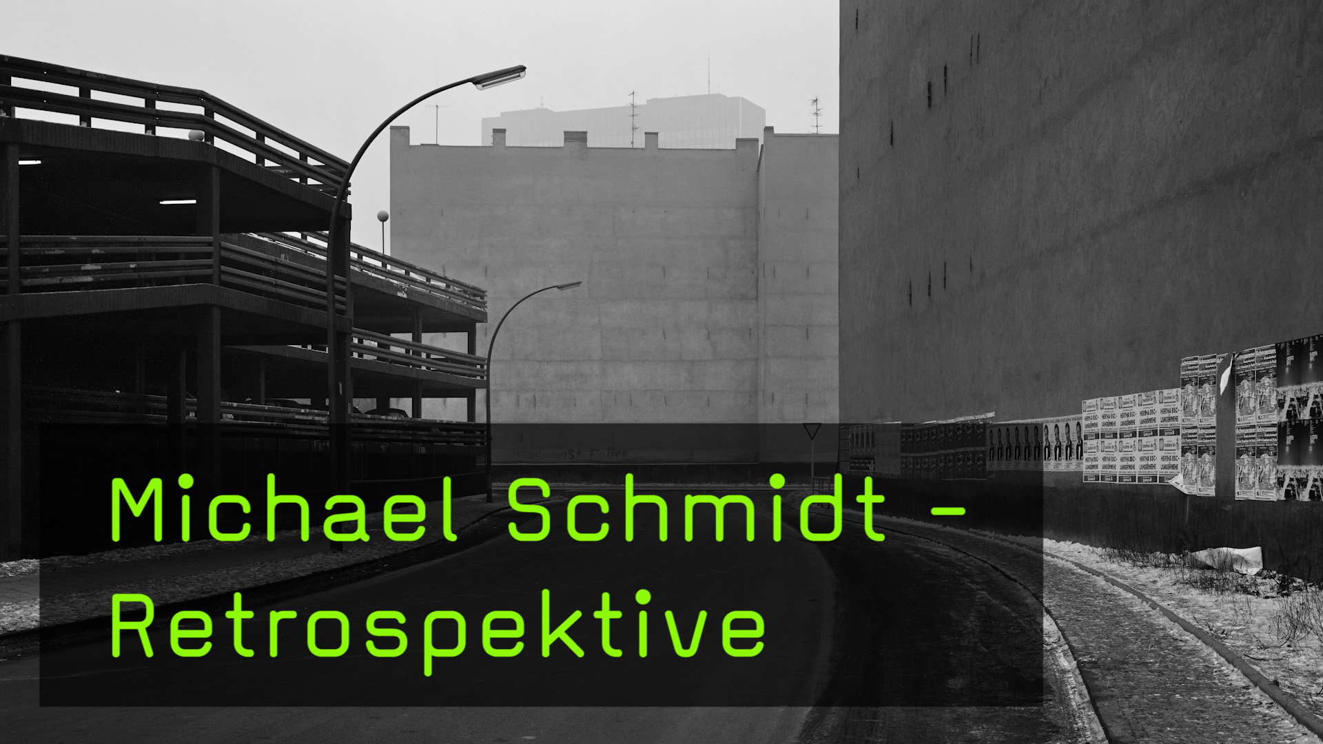 Video: Das fotografische Werk von Michael Schmidt