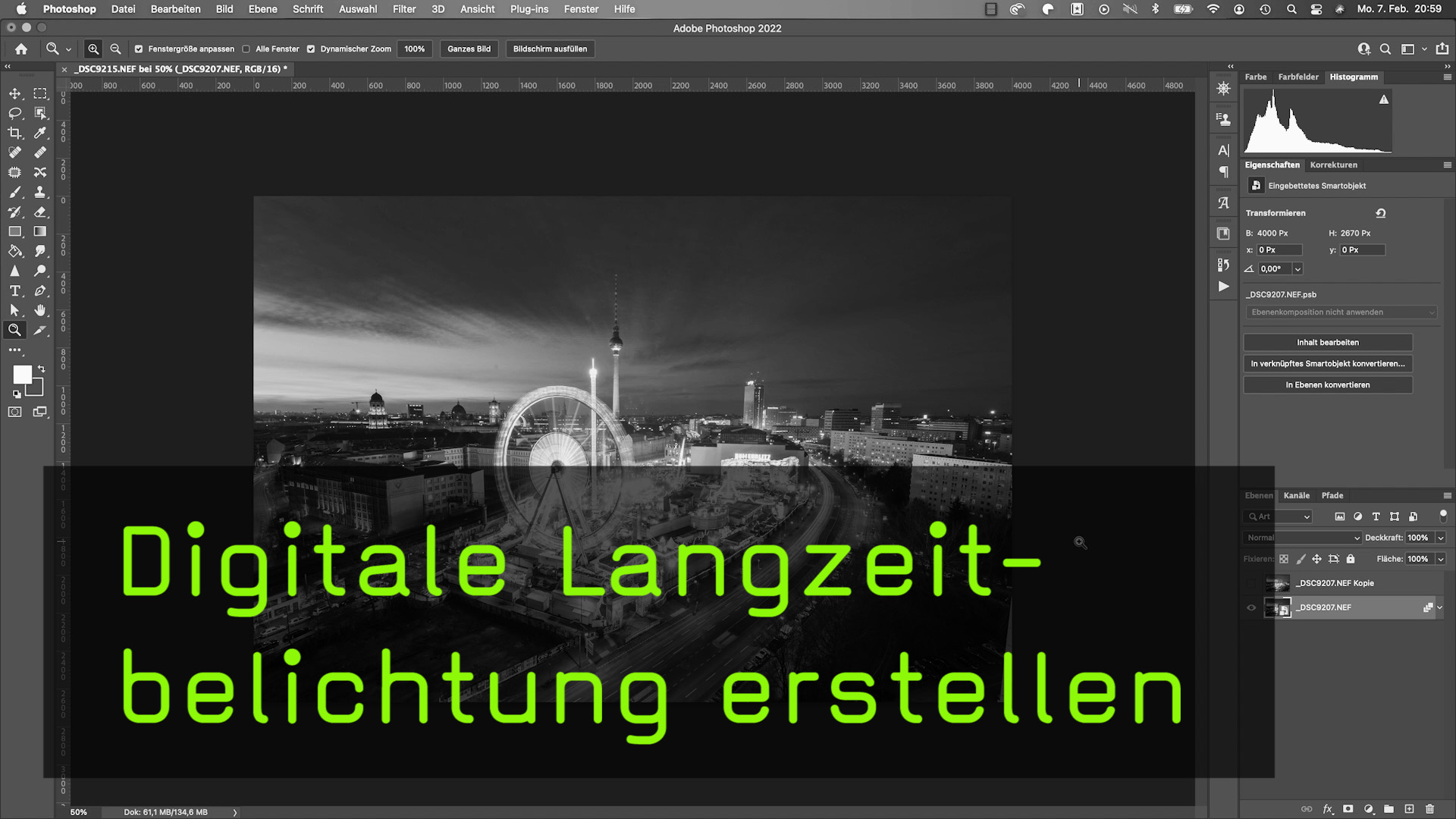 Video: Langzeitbelichtungseffekt: Eine Langzeitbelichtung faken