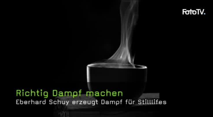 Video: Techniken für Dampf, Qualm und Rauch in der Fotografie